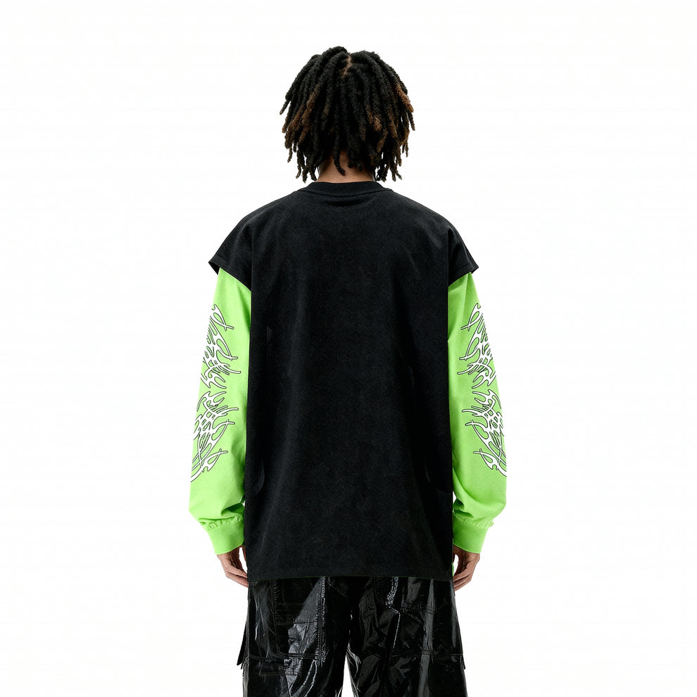 IAC | ANGER T-SHIRT (LONG SLEEVE) (V2) – I AM CLOTHING STUDIOS